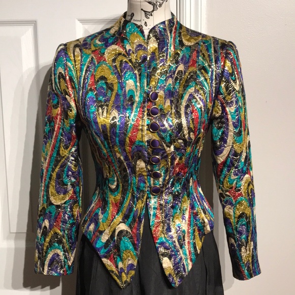 Fyodor | Jackets & Coats | Fyodoor Holographic Iridescent Vintage ...